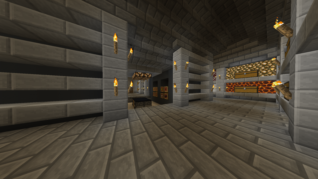 Mining Storage Minecraft Map