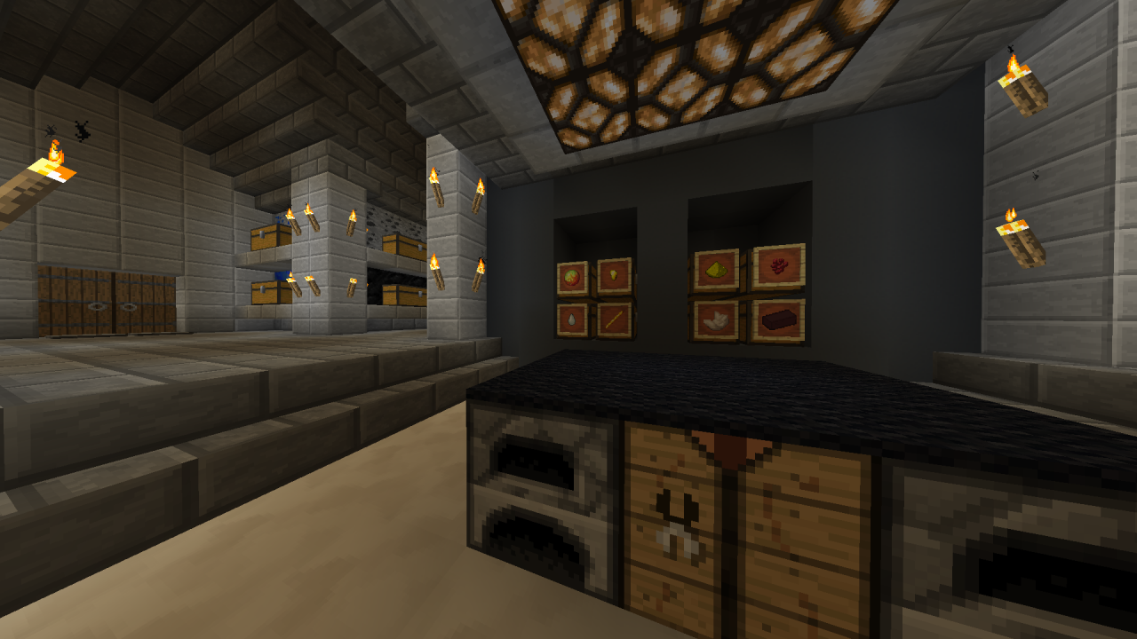 Mining Storage Minecraft Map