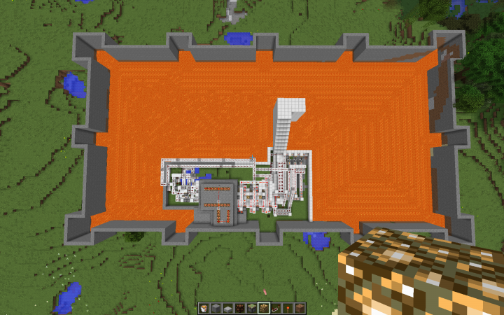 ultimate redstone Bunker UIB Minecraft Map