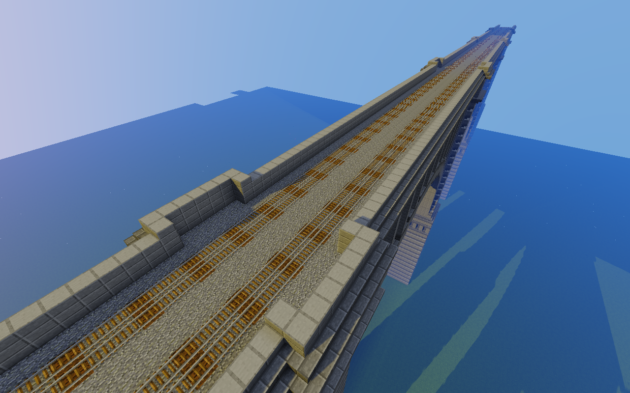 Tunkhannock Creek Viaduct (Nicholson Bridge) PA Minecraft Map