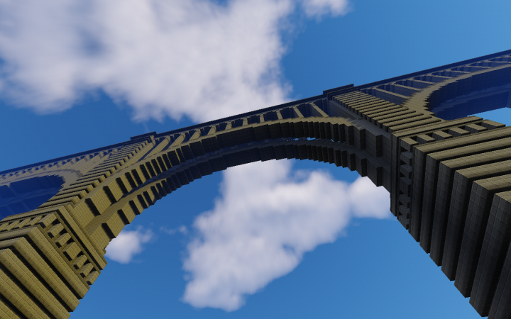 Tunkhannock Creek Viaduct (Nicholson Bridge) PA Minecraft Map