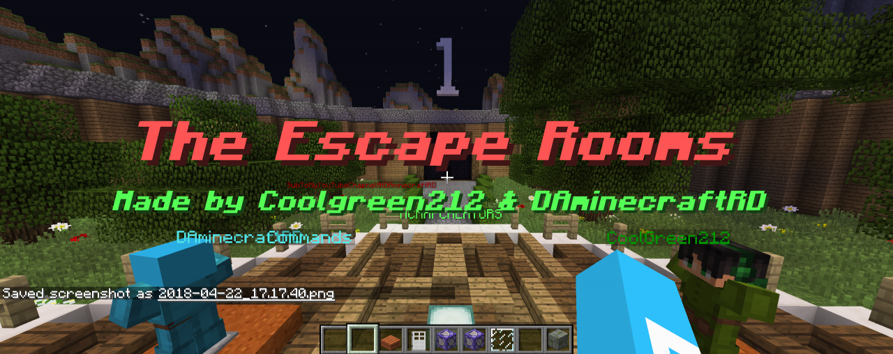Escape Rooms Minecraft Map