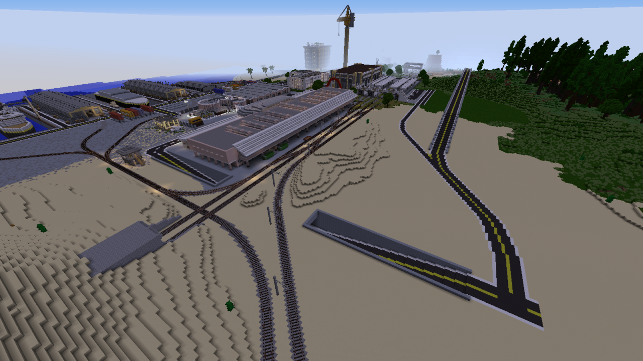 Rails of War map. by Glizdor Minecraft Map