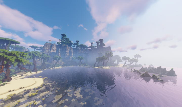 Tropical Island Minecraft Map