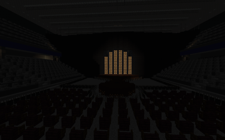 Yet Another Concert Arena (Redstone Working) Minecraft Map