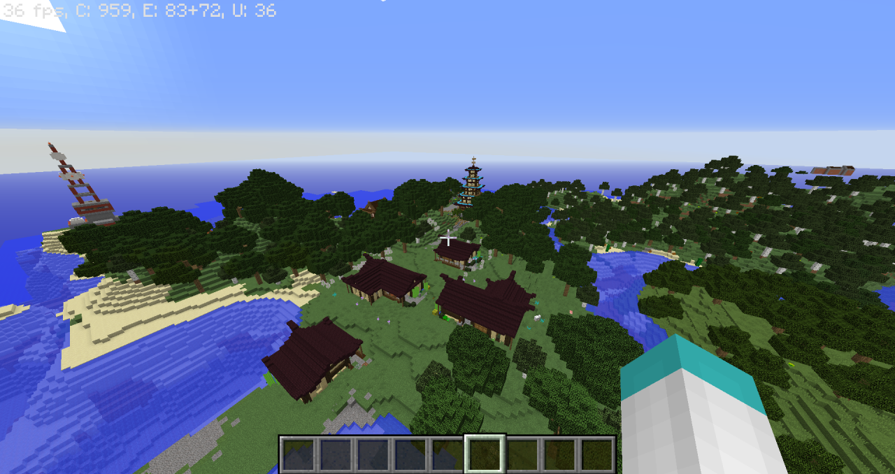 The World Minecraft Map