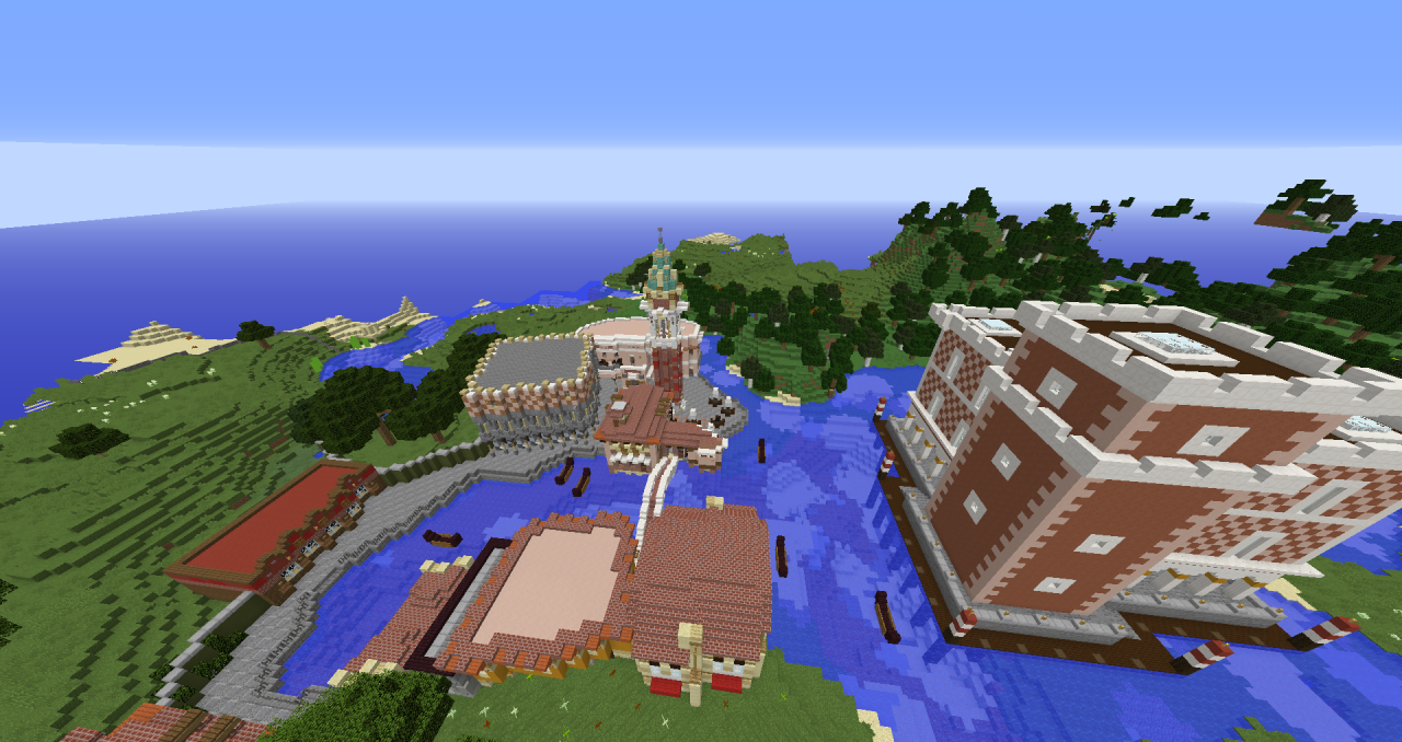 The World Minecraft Map