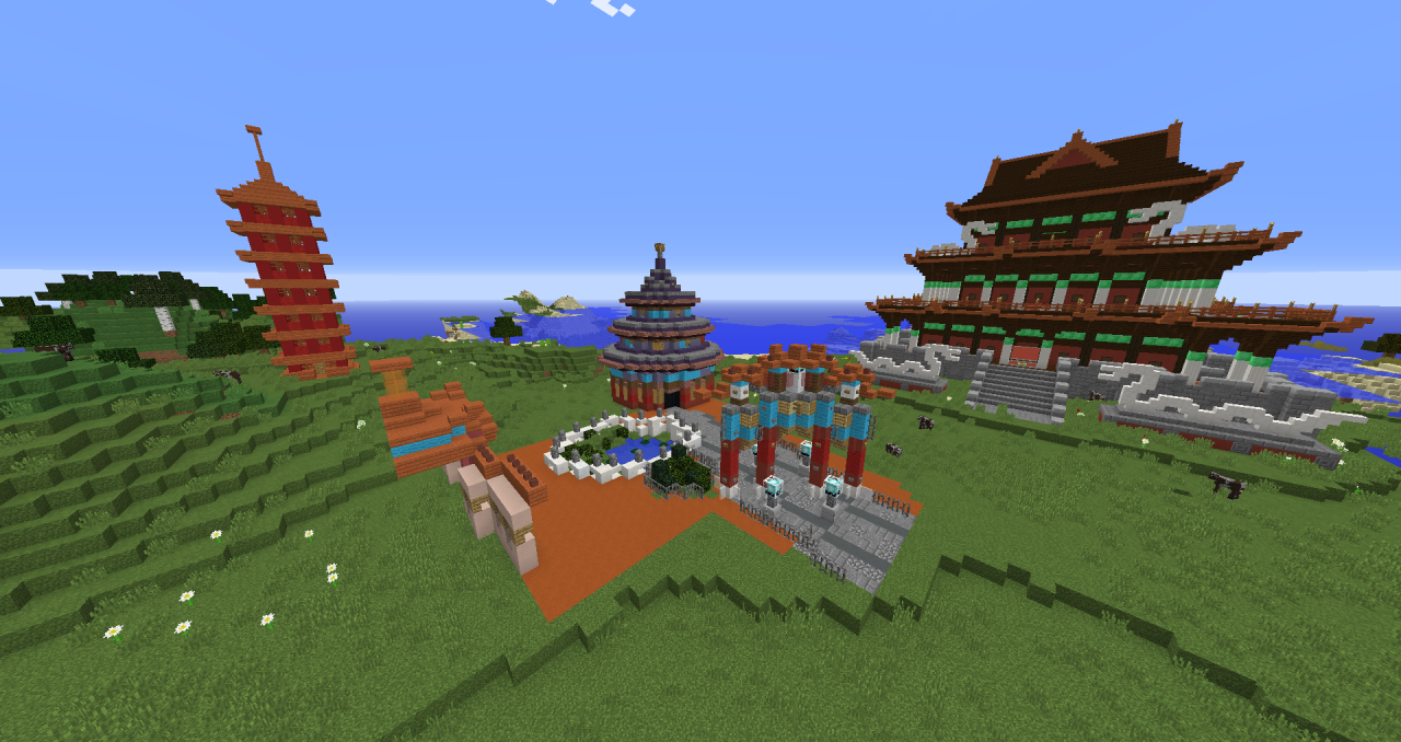 The World Minecraft Map