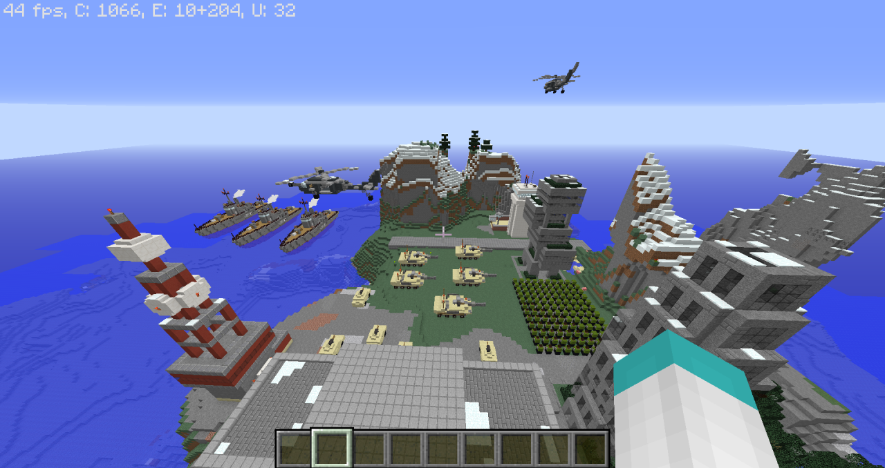 The World Minecraft Map