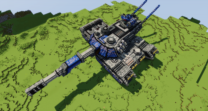 MBT-X8 Guardian tank | C&C Red Alert 3 [⬇] Minecraft Map