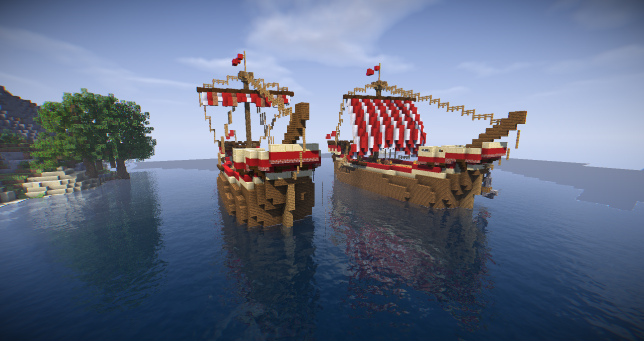 Medieval Cog Ship Minecraft Map