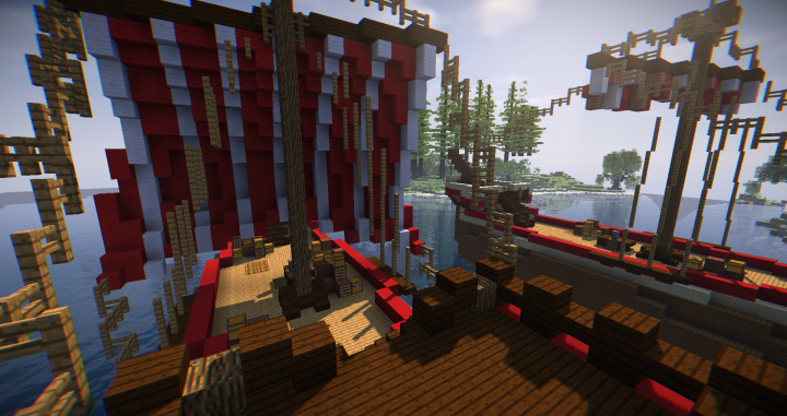 Medieval Cog Ship Minecraft Map