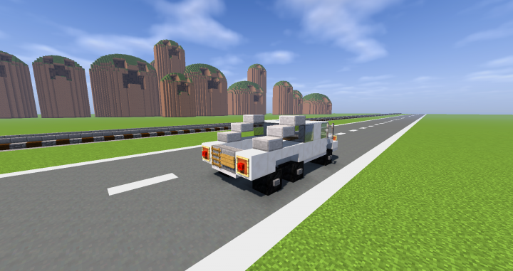 Mercedes G 6x6 Minecraft Map