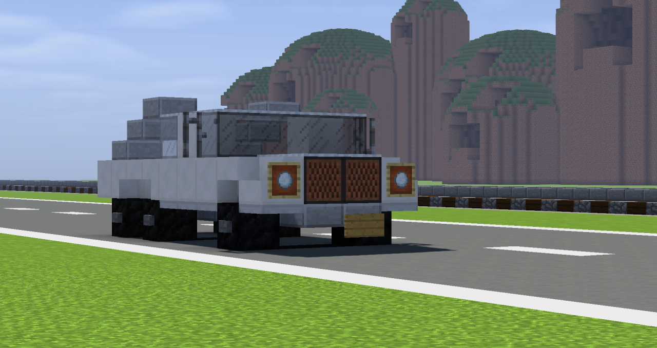 Mercedes G 6x6 Minecraft Map