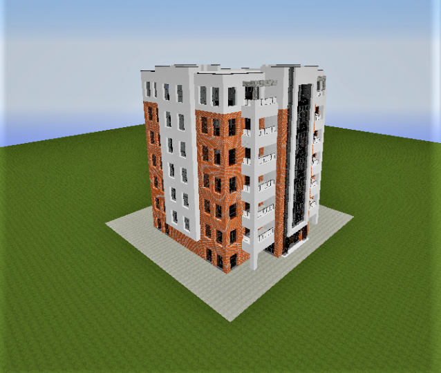 modern apartment Minecraft Map