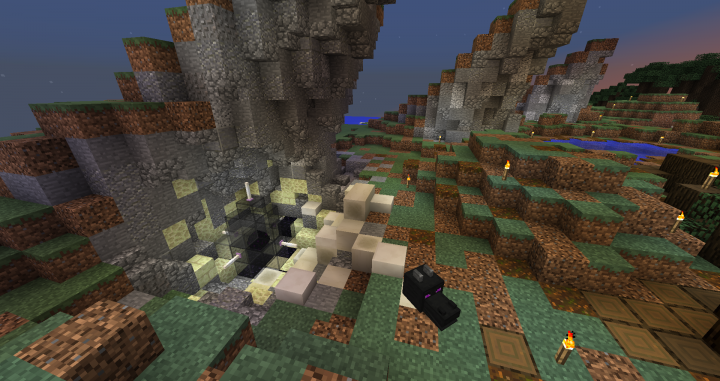 survival treehouse Minecraft Map