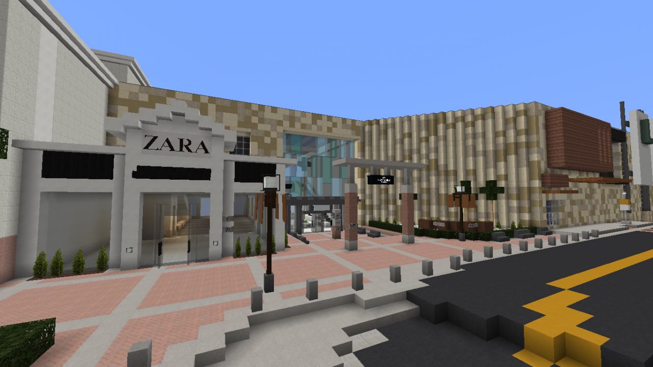 Victoria Mills Mall Minecraft Map