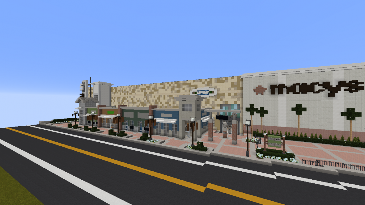 Victoria Mills Mall Minecraft Map