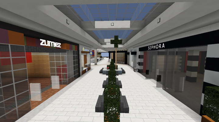 Victoria Mills Mall Minecraft Map