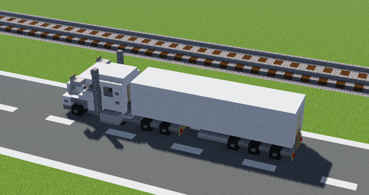 Cargo Truck Minecraft Map