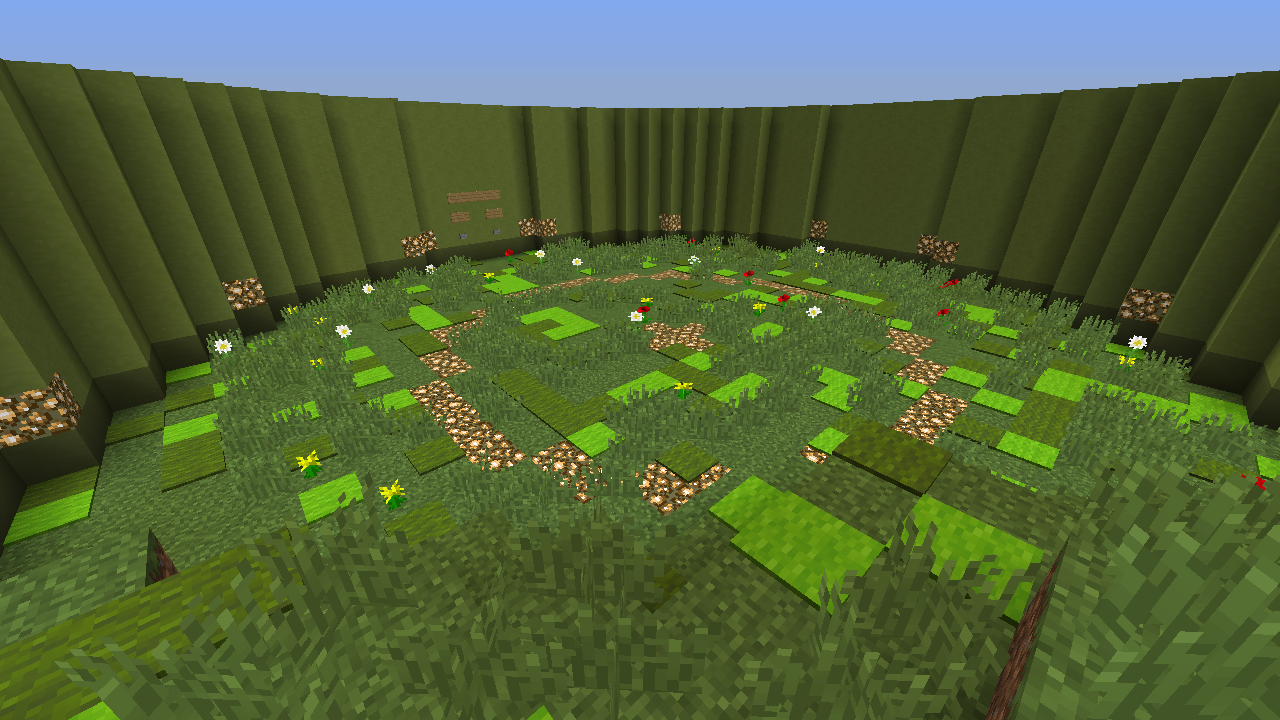 The small Minigame Map Minecraft Map