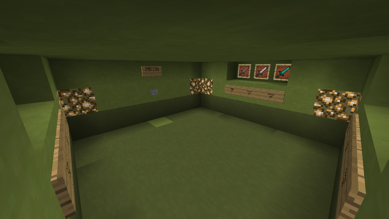 The small Minigame Map Minecraft Map