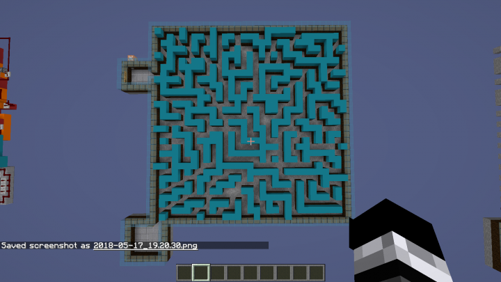 The Invisible Maze Minecraft Map