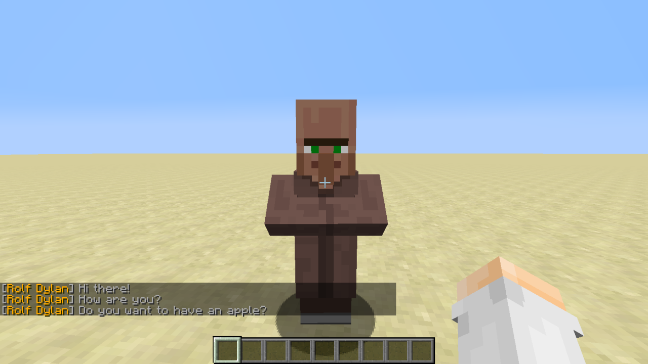 Custom NPC conversations for Minecraft 1.12 | Skyball Minecraft Map