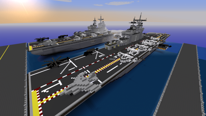 naval dock Minecraft Map