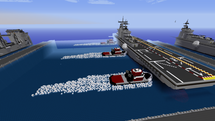 naval dock Minecraft Map