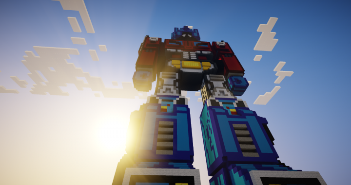 Optimus Prime Transformed Minecraft Map