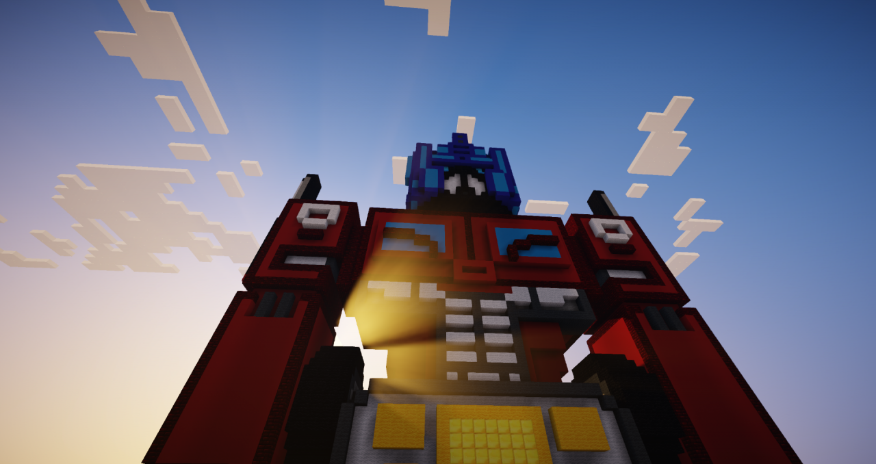 Optimus Prime Transformed Minecraft Map
