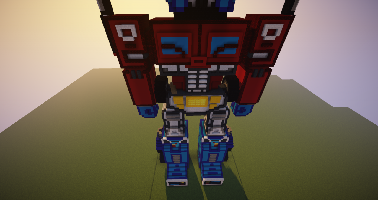 Optimus Prime Transformed Minecraft Map