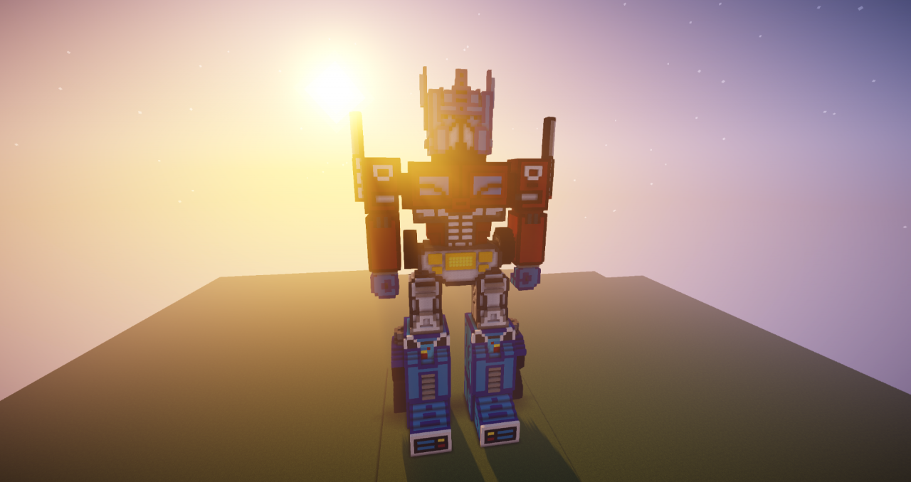 Optimus Prime Transformed Minecraft Map
