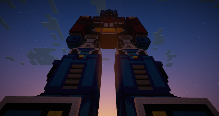 Optimus Prime Transformed Minecraft Map