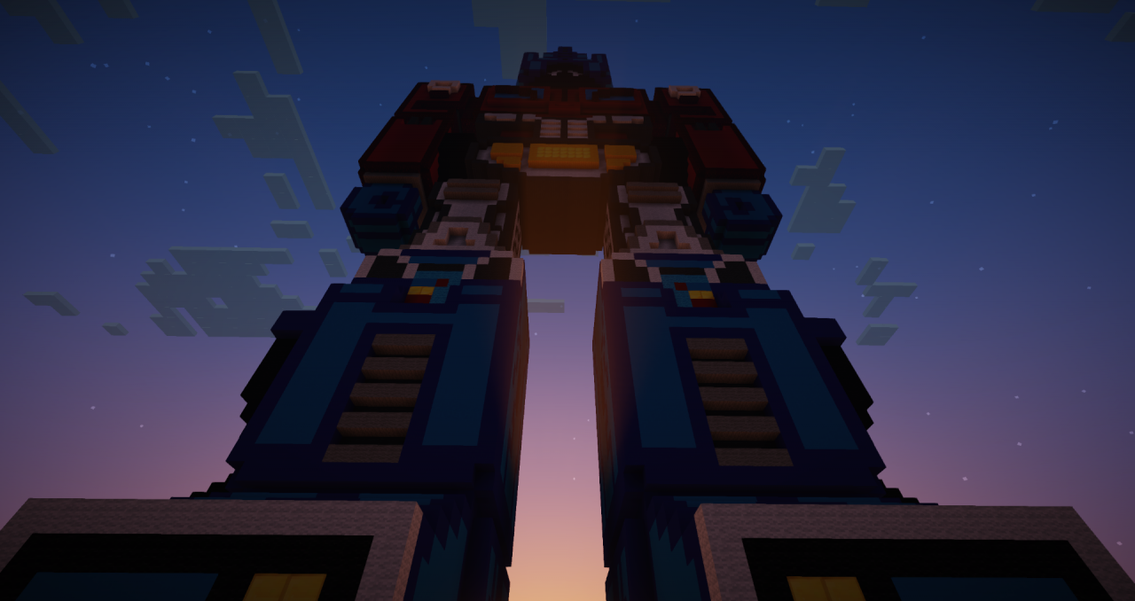 Optimus Prime Transformed Minecraft Map