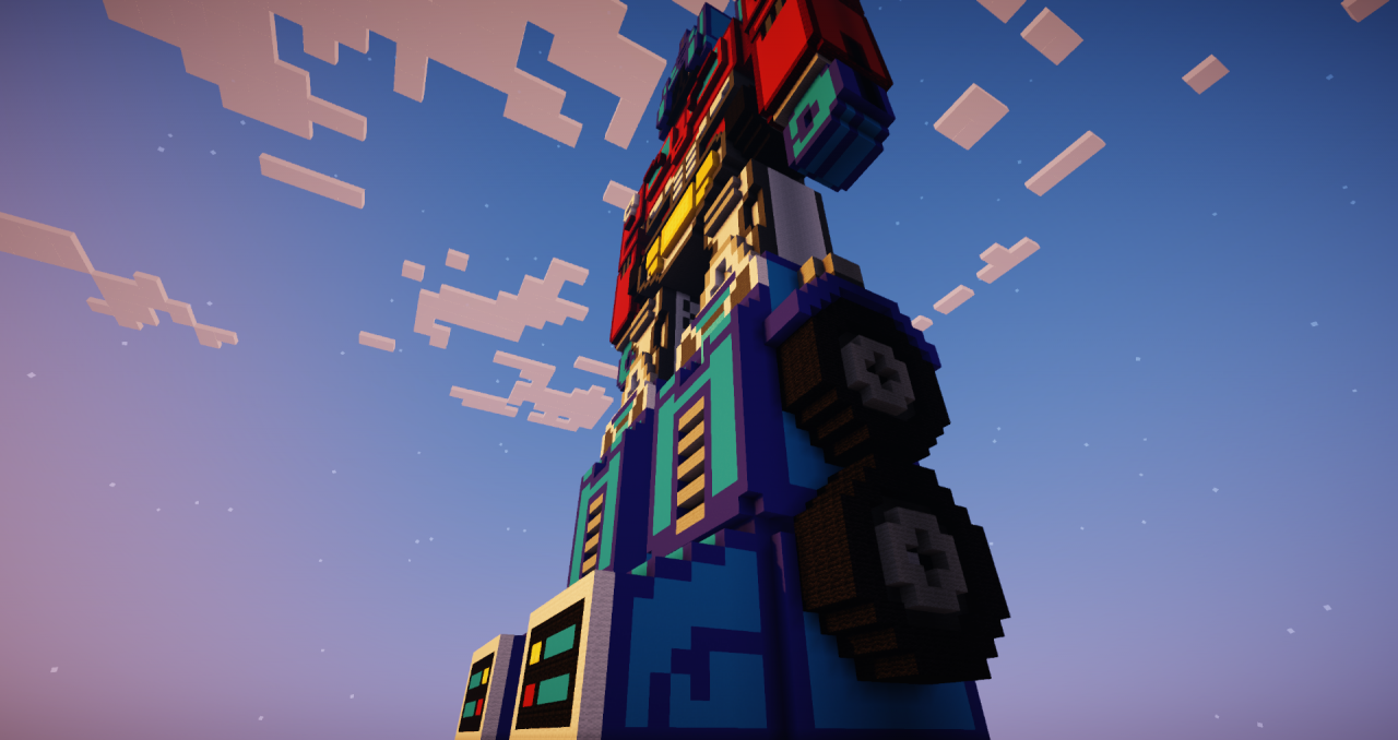 Optimus Prime Transformed Minecraft Map