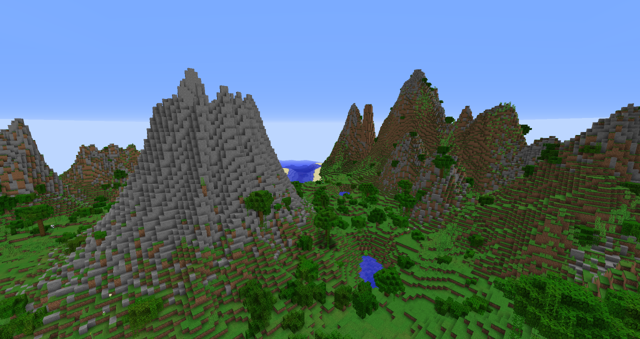 Jungle Vulcano Minecraft Map