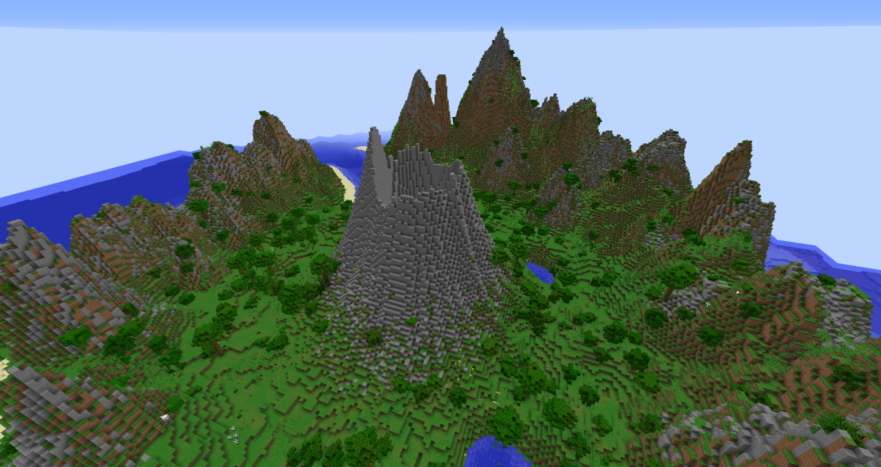 Jungle Vulcano Minecraft Map