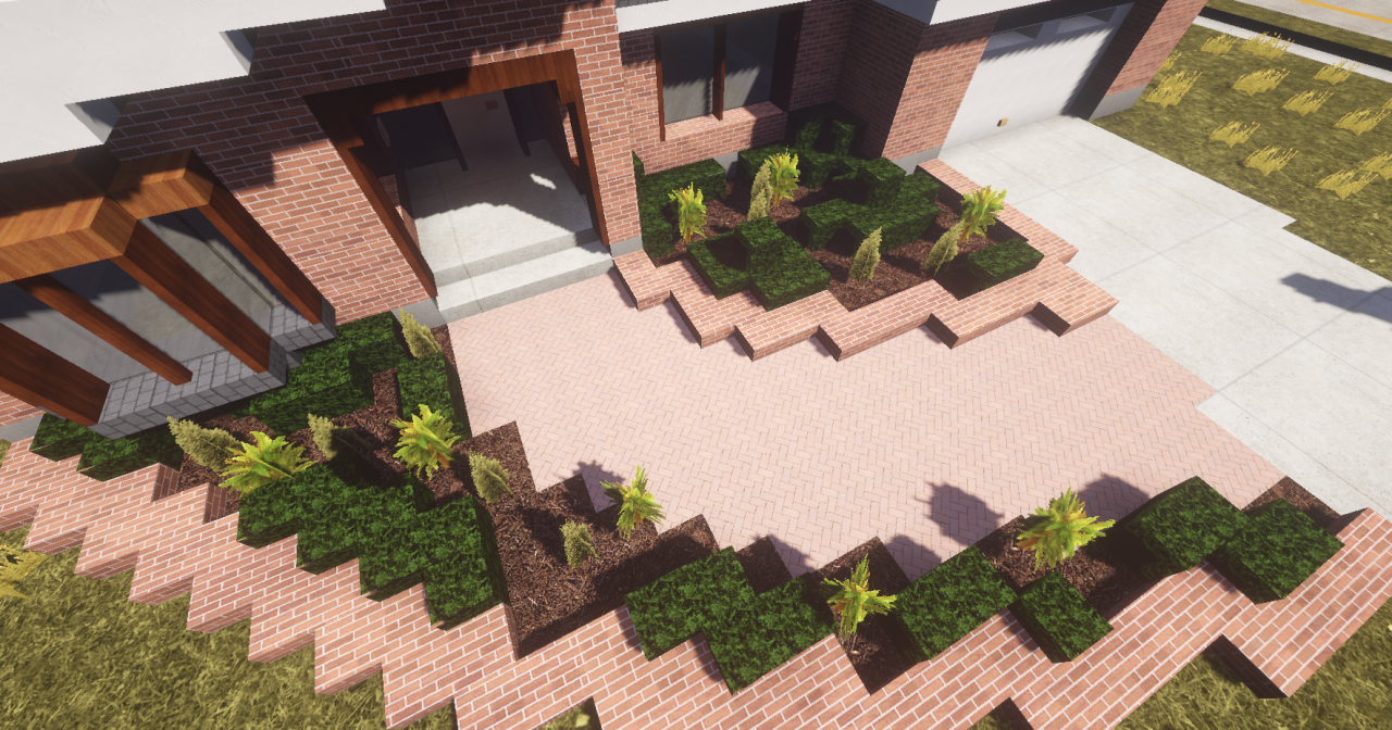 Mid-Century Modern House - Carlton Minecraft Map