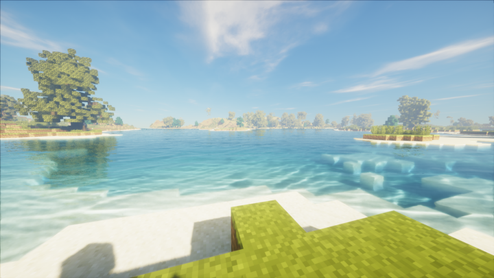 Mountain with Lake&River Minecraft Map