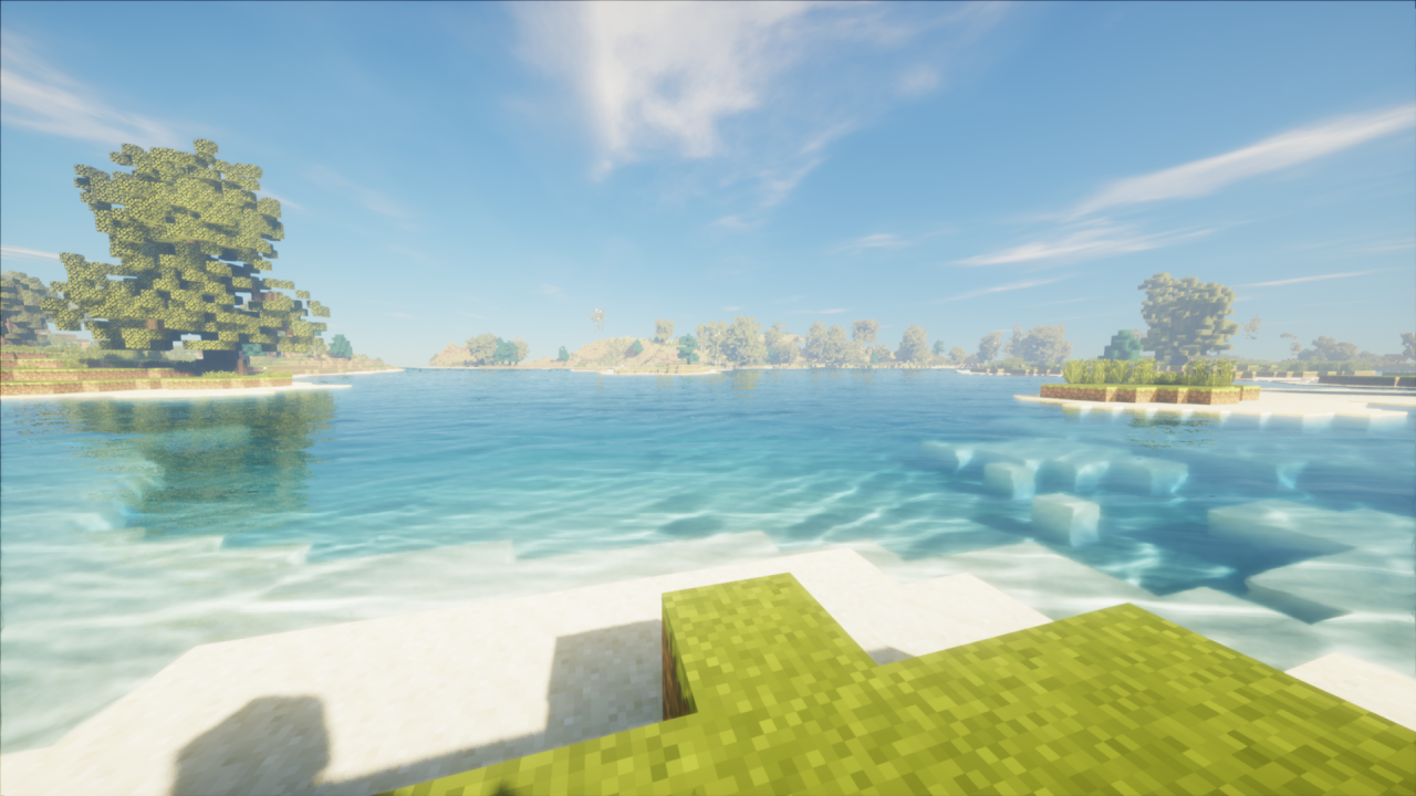 Mountain with Lake&River Minecraft Map