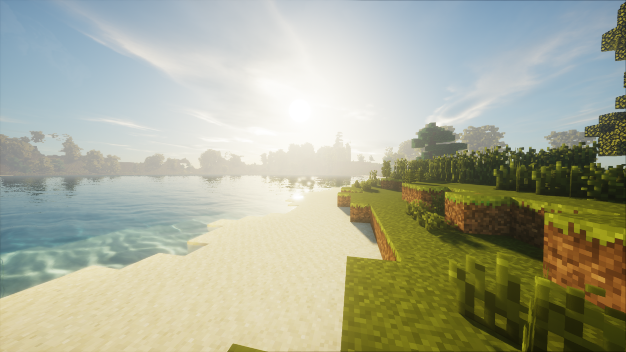 Mountain with Lake&River Minecraft Map