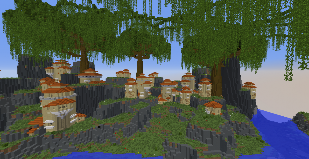 Jungle city project Minecraft Map