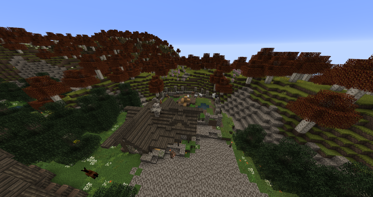 Medieval Viking town Minecraft Map
