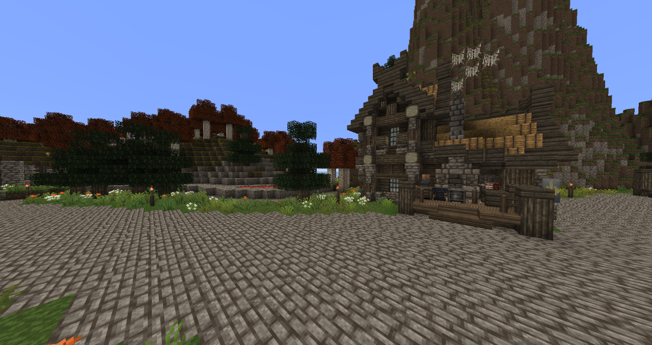 Medieval Viking town Minecraft Map