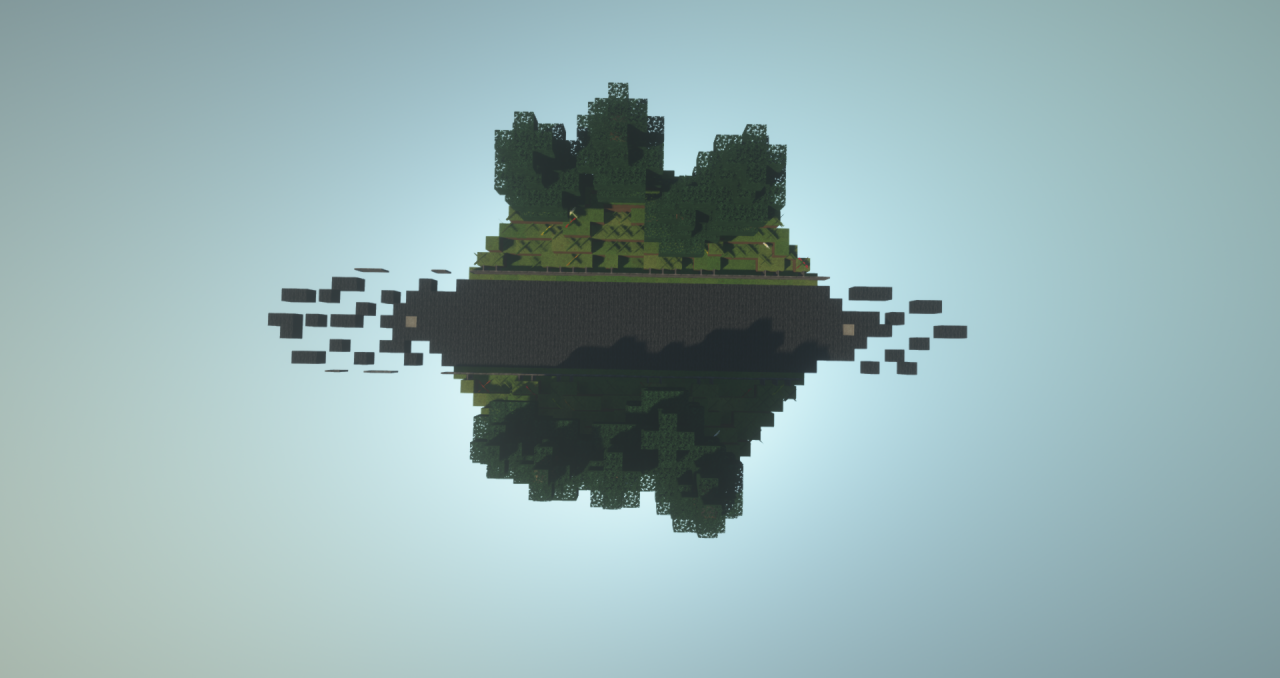 Scattered Remains of a World Minecraft Map