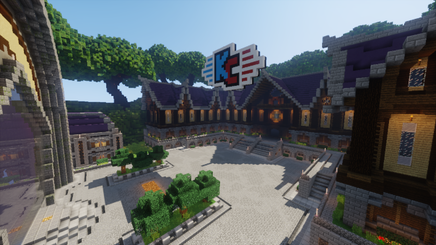 New spawn area Minecraft Map