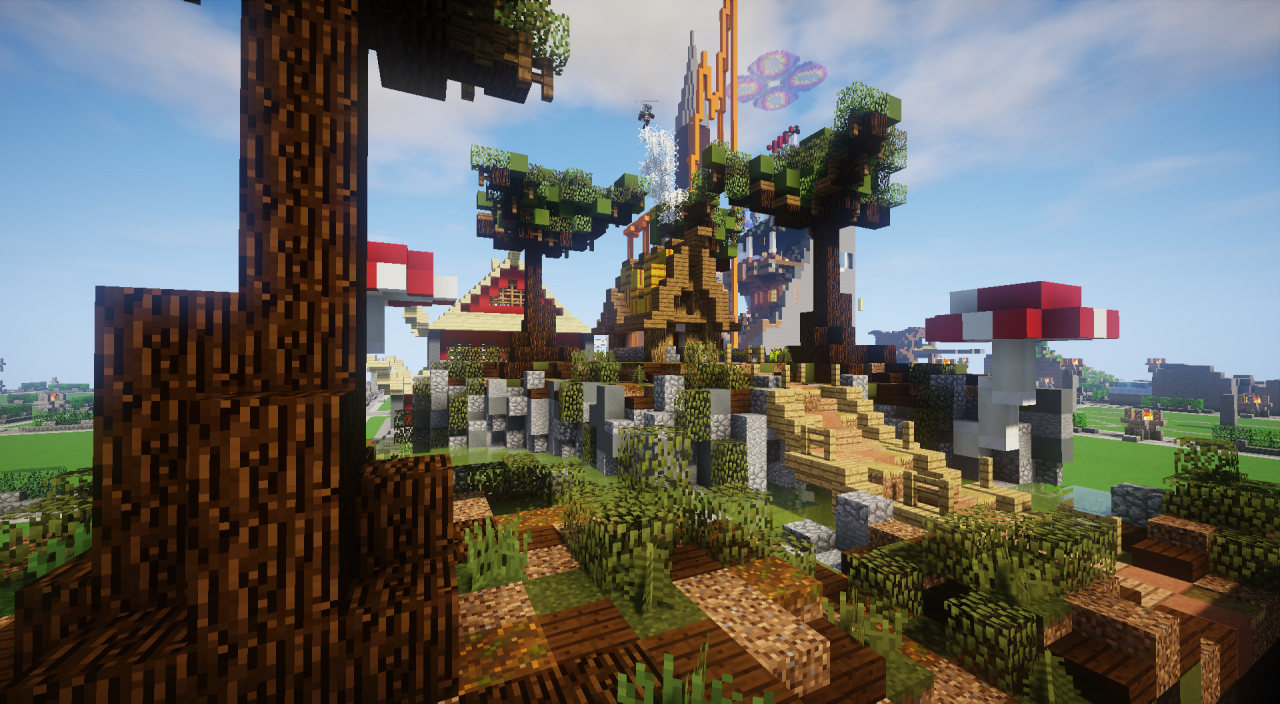 Swamp Themed Plot Minecraft Map