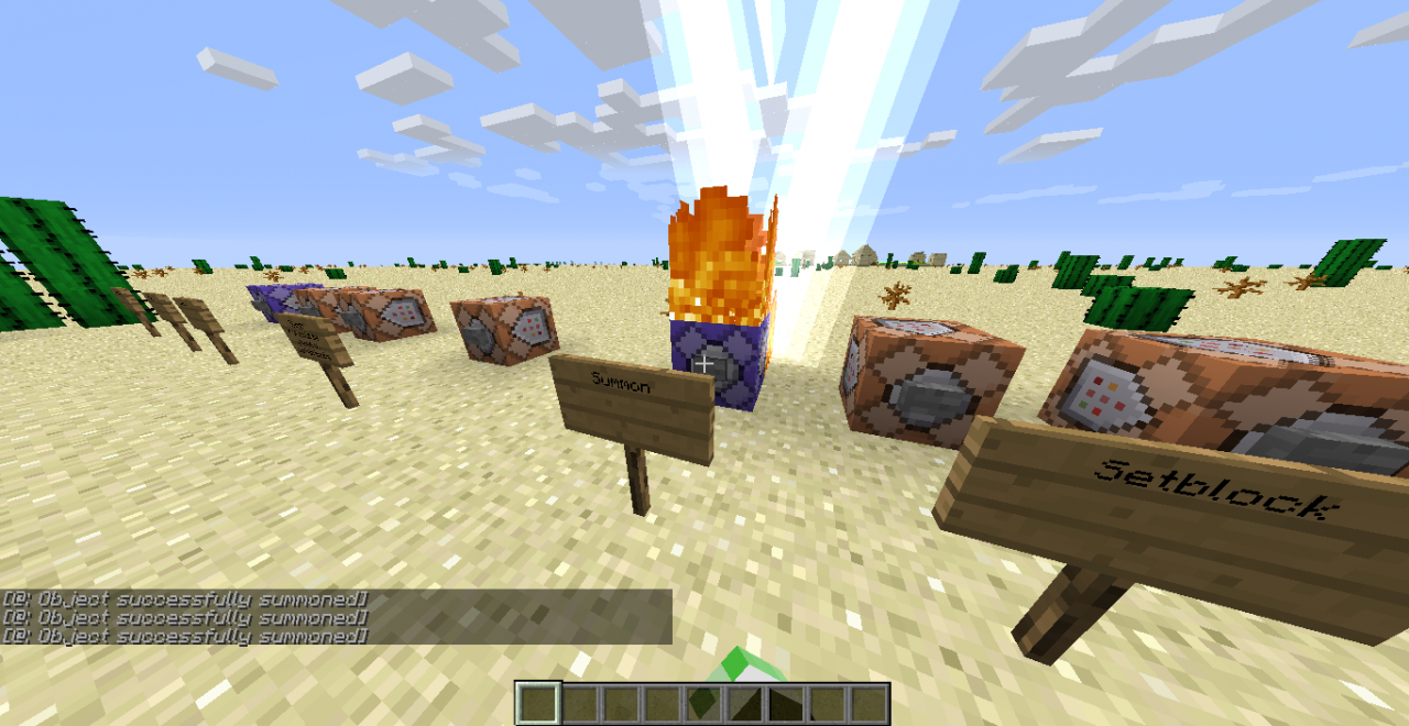 Basic commands Minecraft Map